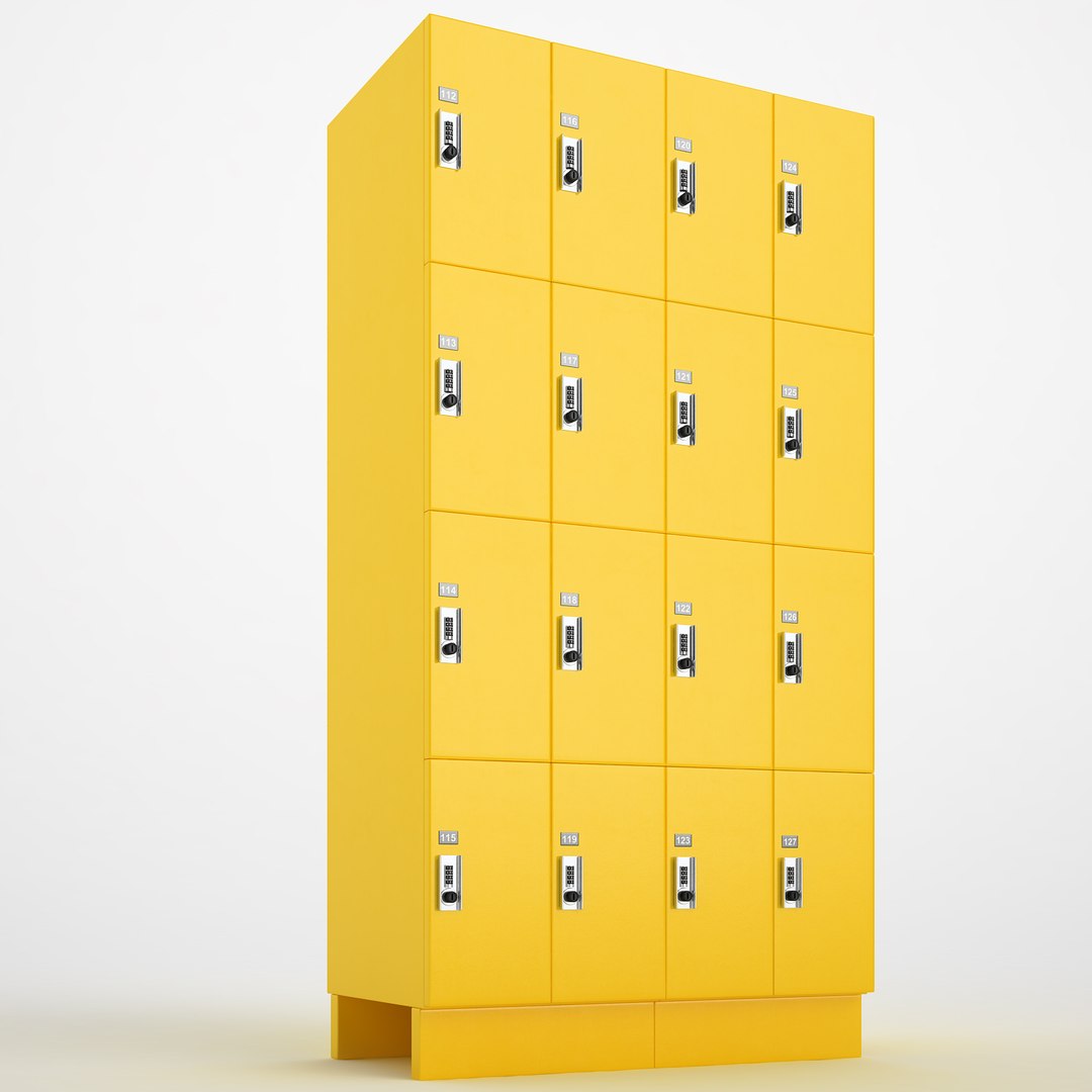 Commercial Lockers Lock 3D Model - TurboSquid 1436813