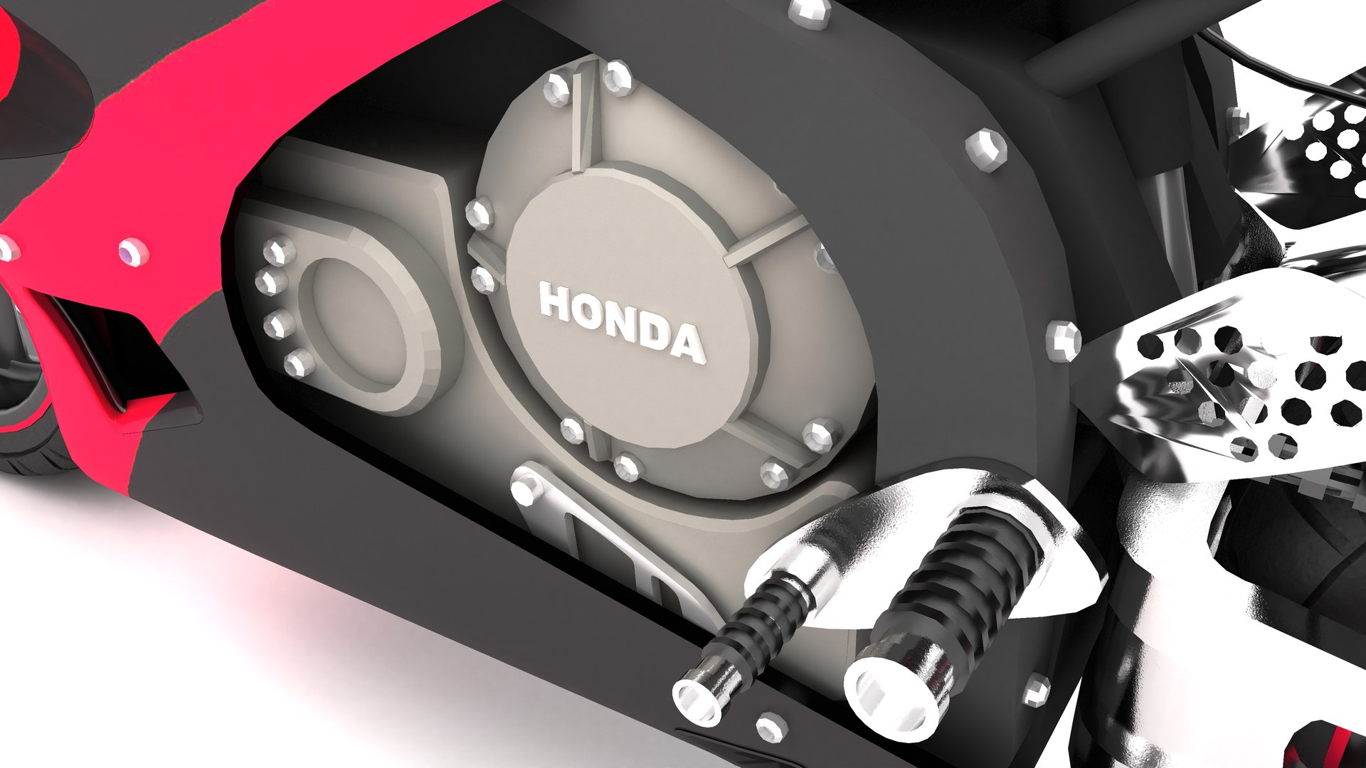 Honda CBR Motorbike 3D Model - TurboSquid 2138841