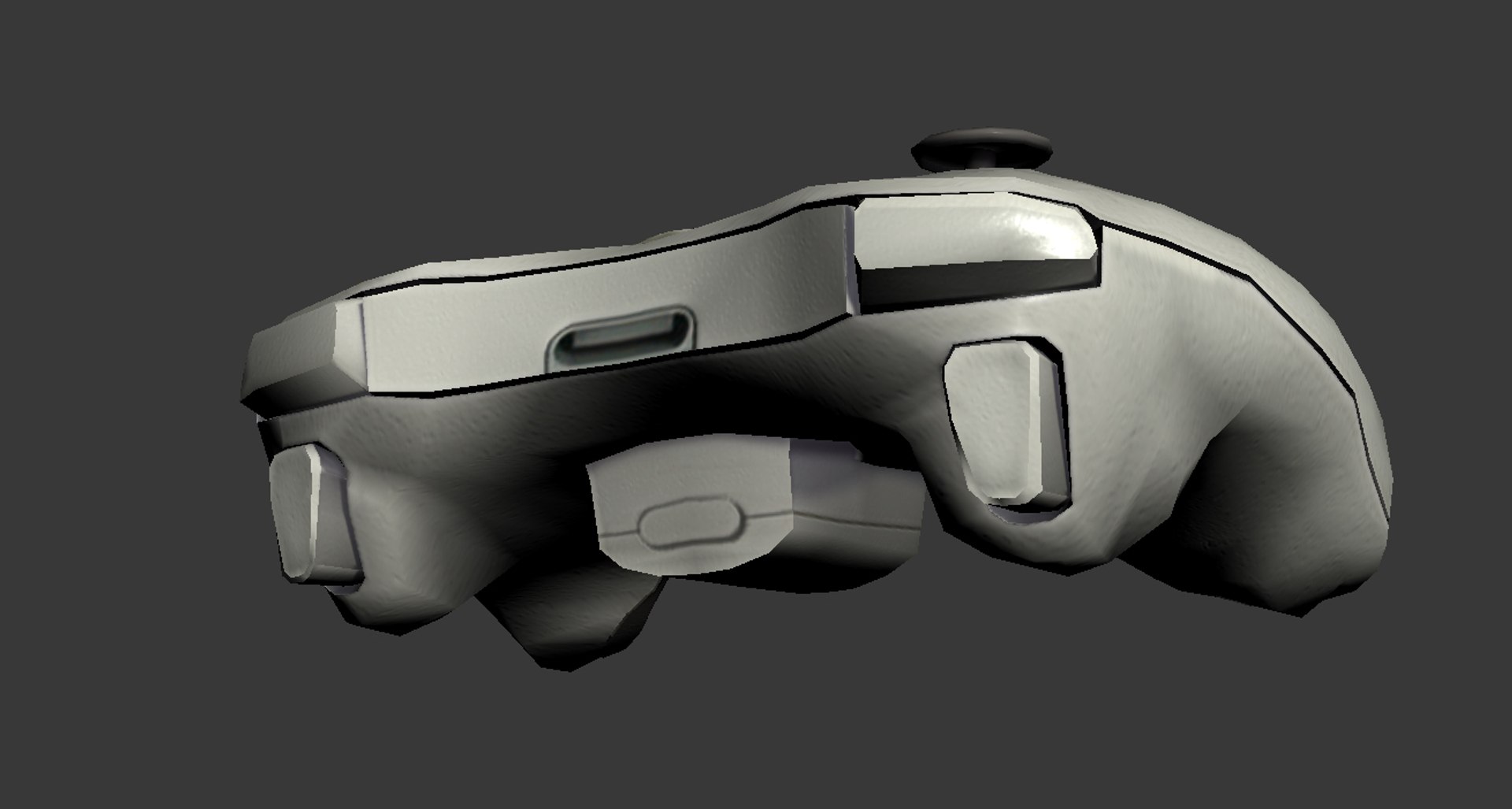 3d Model Of Xbox 360 Controller Polys