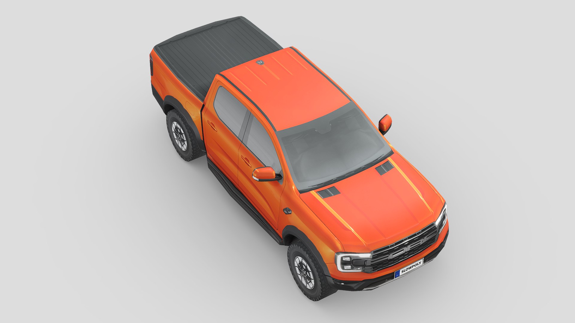 3D Ford Ranger Raptor 2023 Model - TurboSquid 2149884