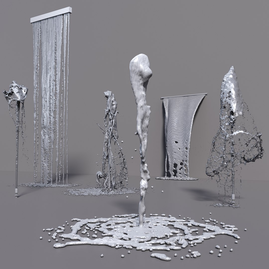 3D Model WaterCollection4 - TurboSquid 1866038