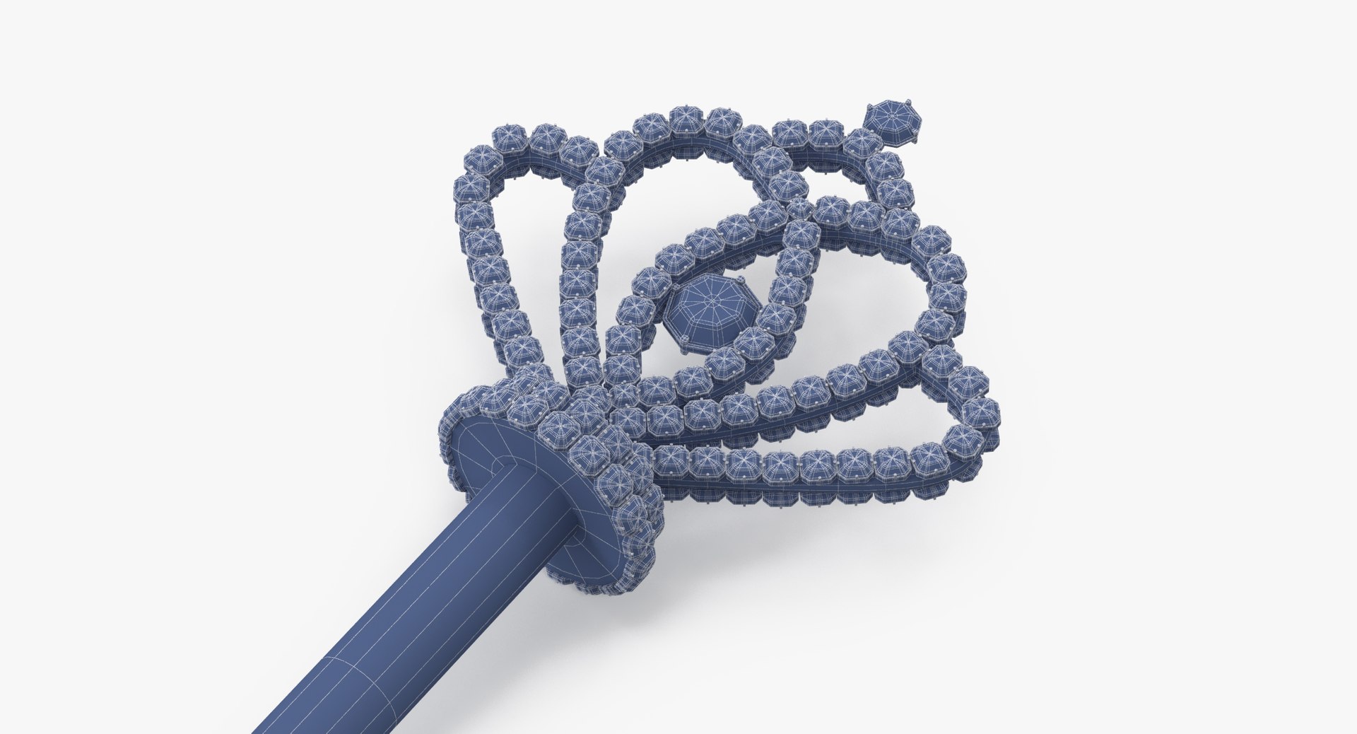 3d model princess scepter