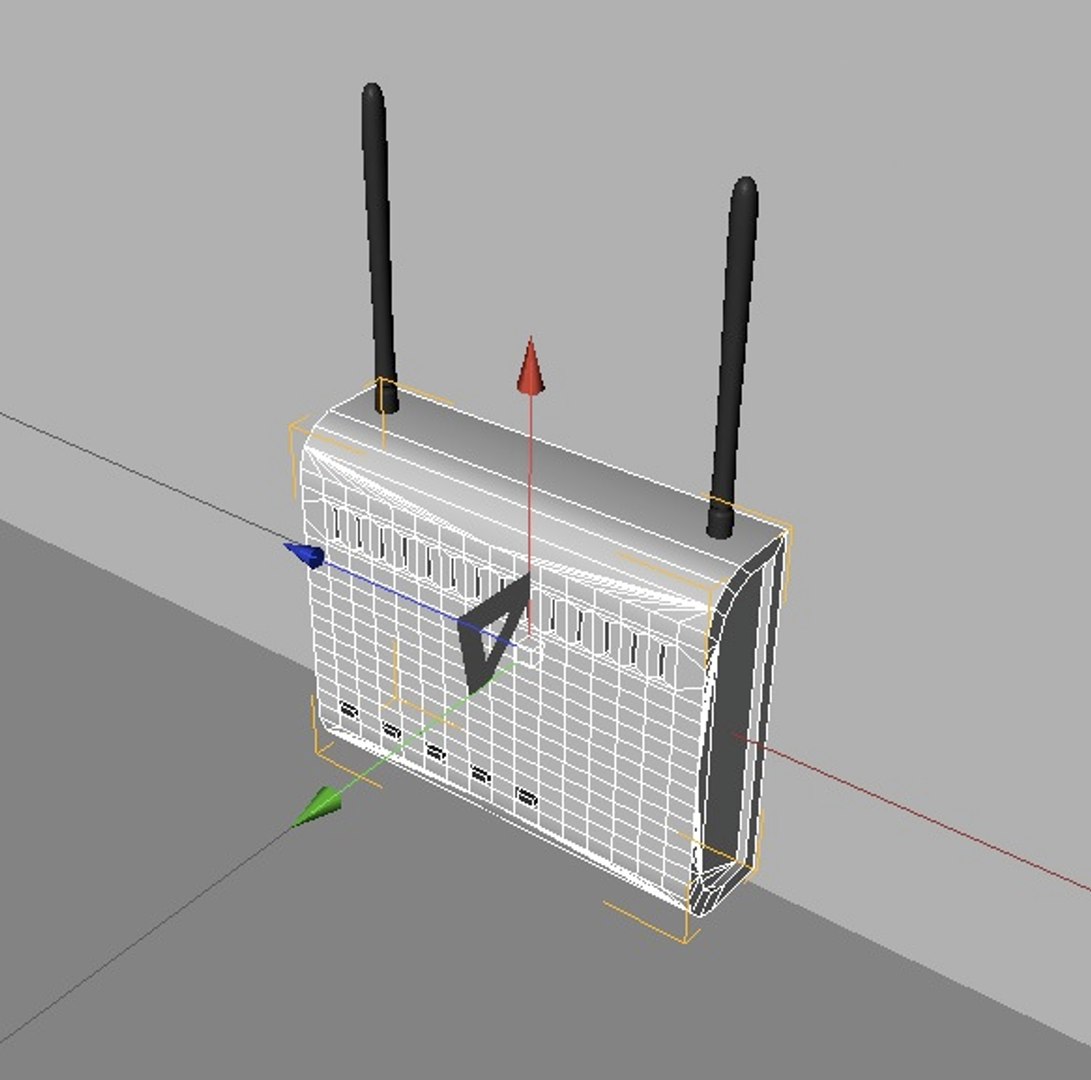 3ds Max Wifi Router