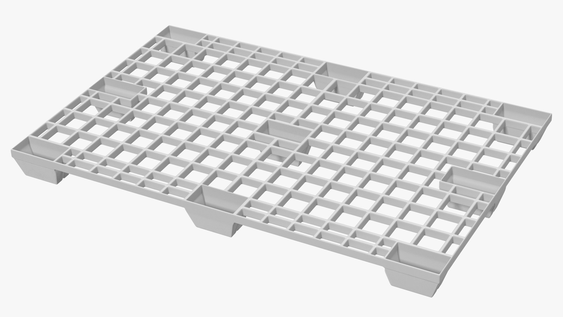 3D Electric Pallet Stacker with Plastic Pallet - TurboSquid 2145950
