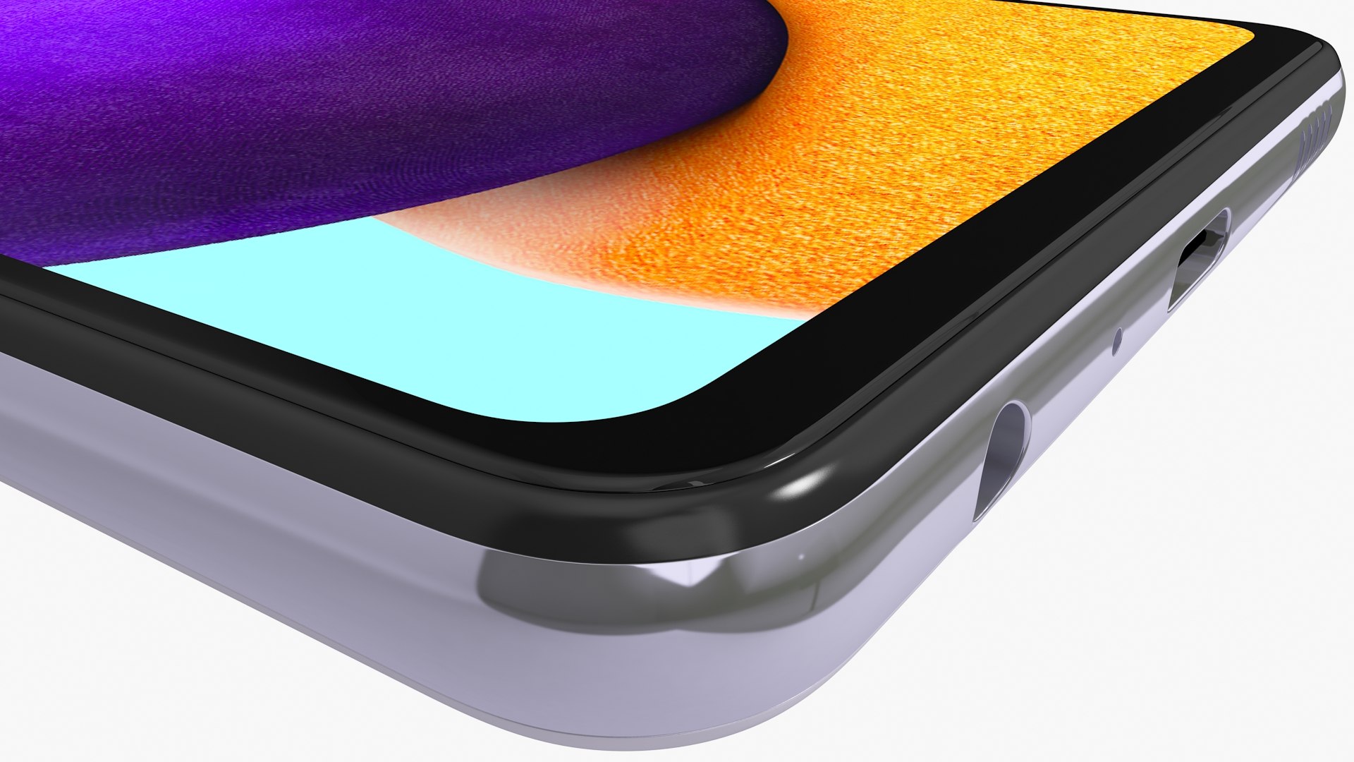 Samsung Galaxy A52 Violet Model - TurboSquid 1704700