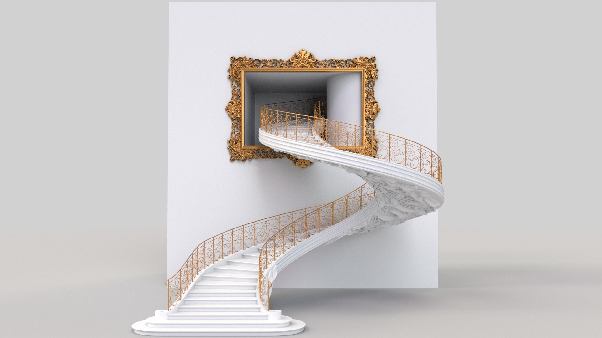 3D Magic Frame model - TurboSquid 1901546