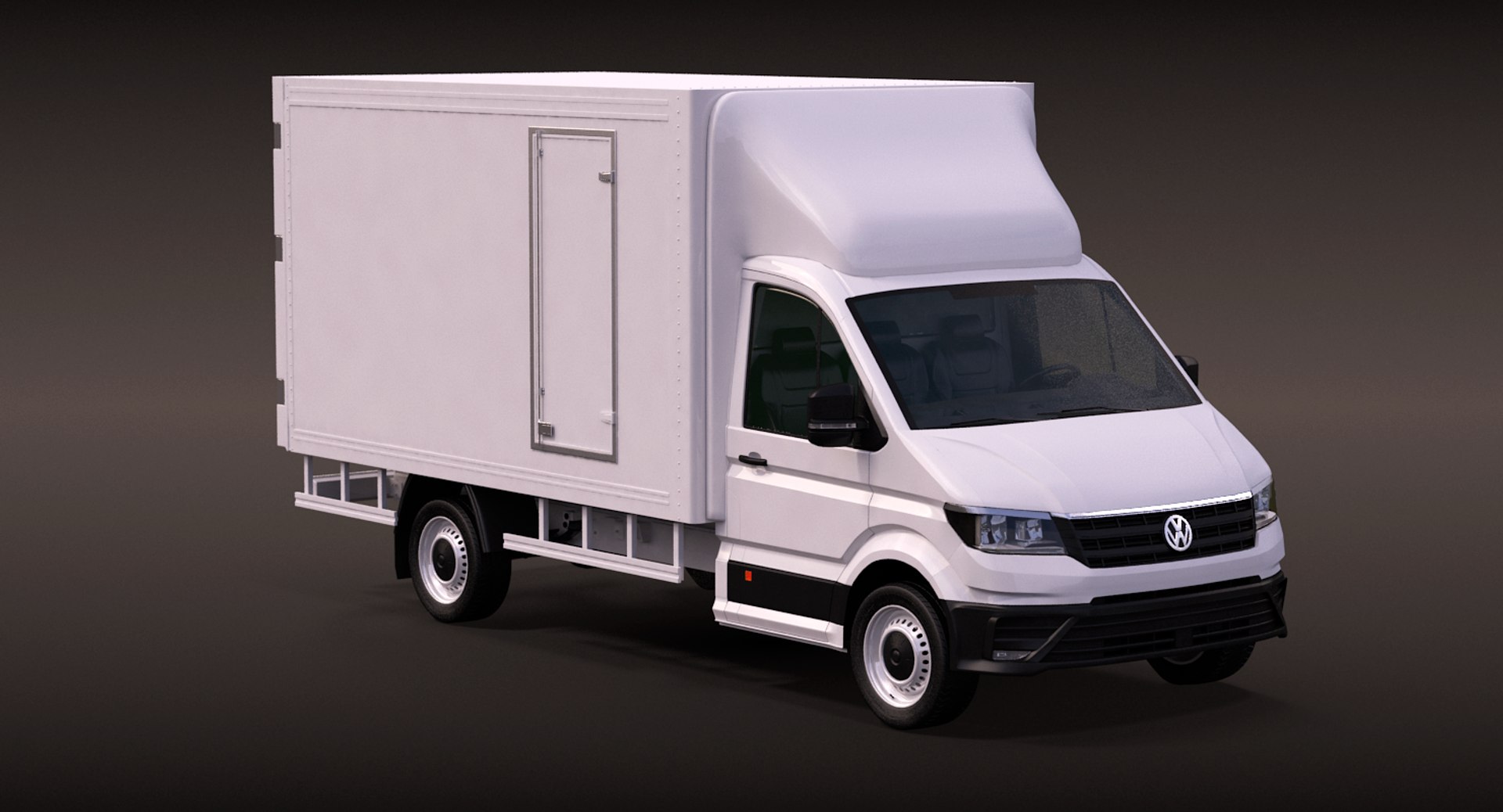3D Crafter Box Van - TurboSquid 1371255