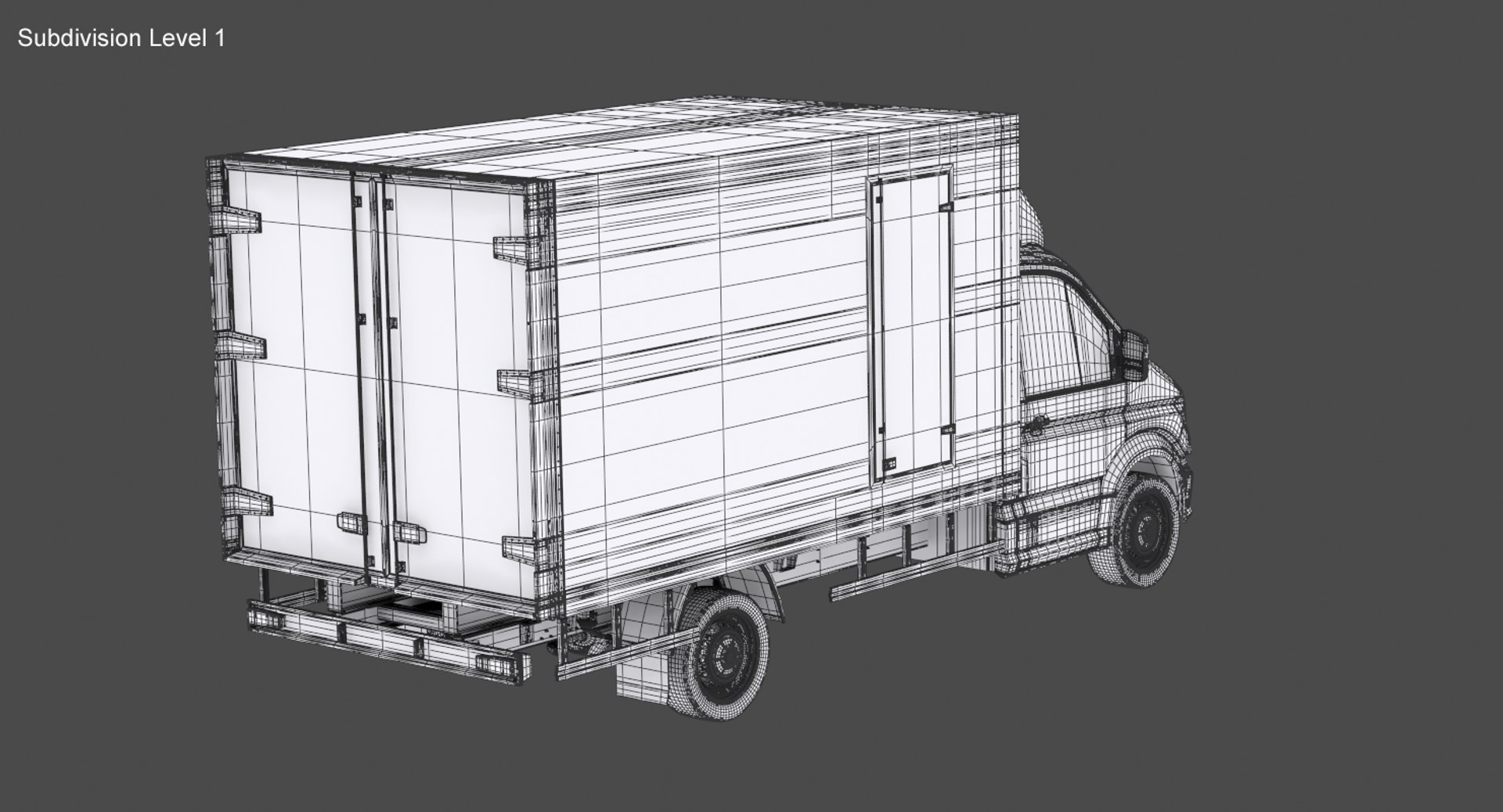 3D Crafter Box Van - TurboSquid 1371255