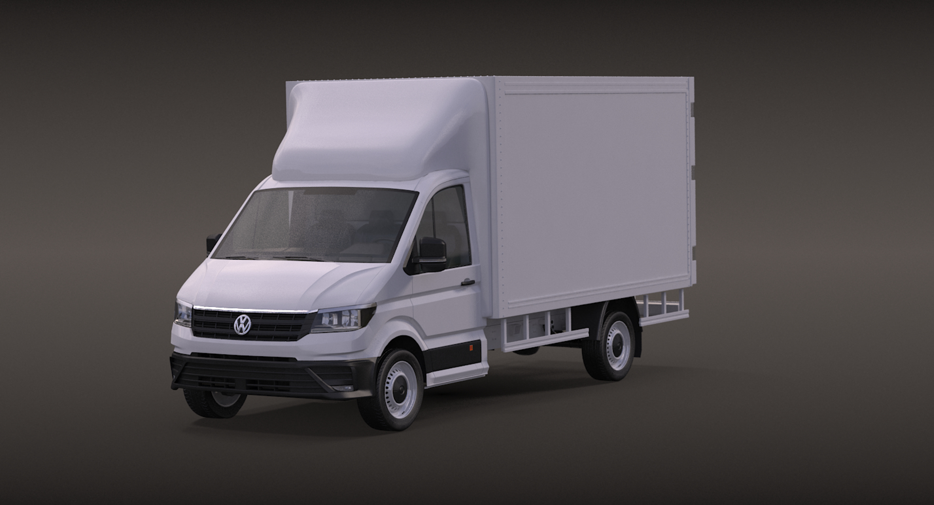 3D Crafter Box Van - TurboSquid 1371255