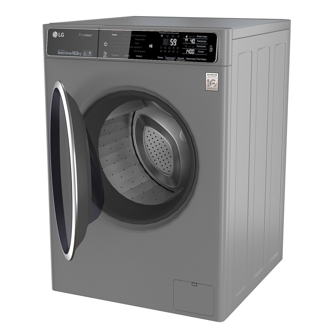 Wash Machine Lg 3D Model - TurboSquid 1216908