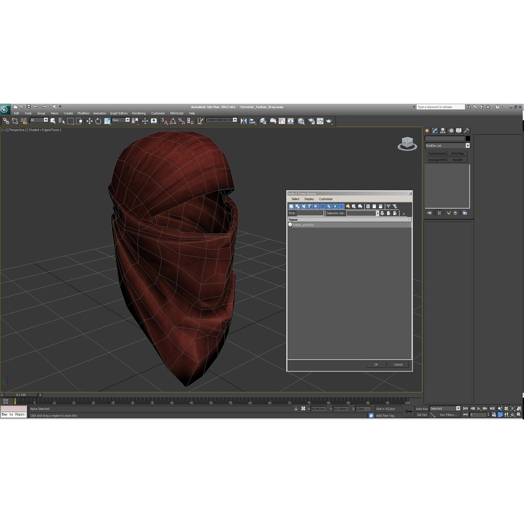 Turban 3d C4d