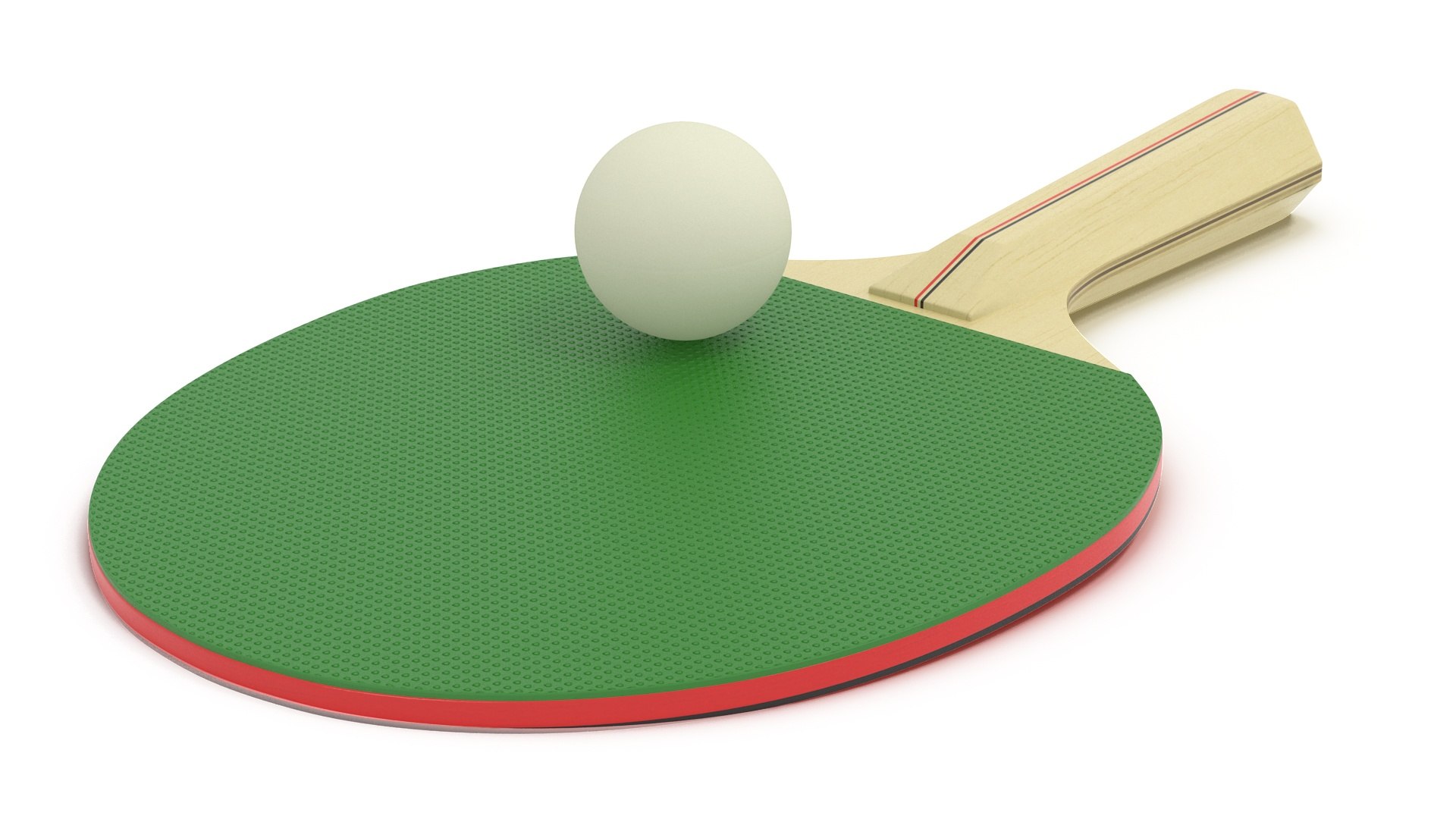 3D Model Table Tennis Racket - TurboSquid 2214161