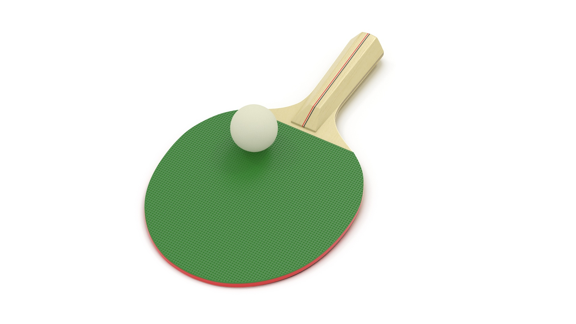 3D Model Table Tennis Racket - TurboSquid 2214161
