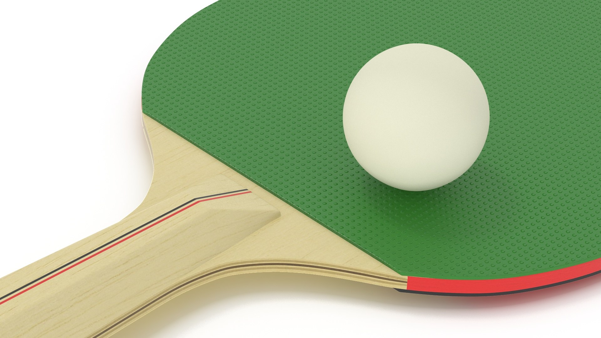 3D Model Table Tennis Racket - TurboSquid 2214161