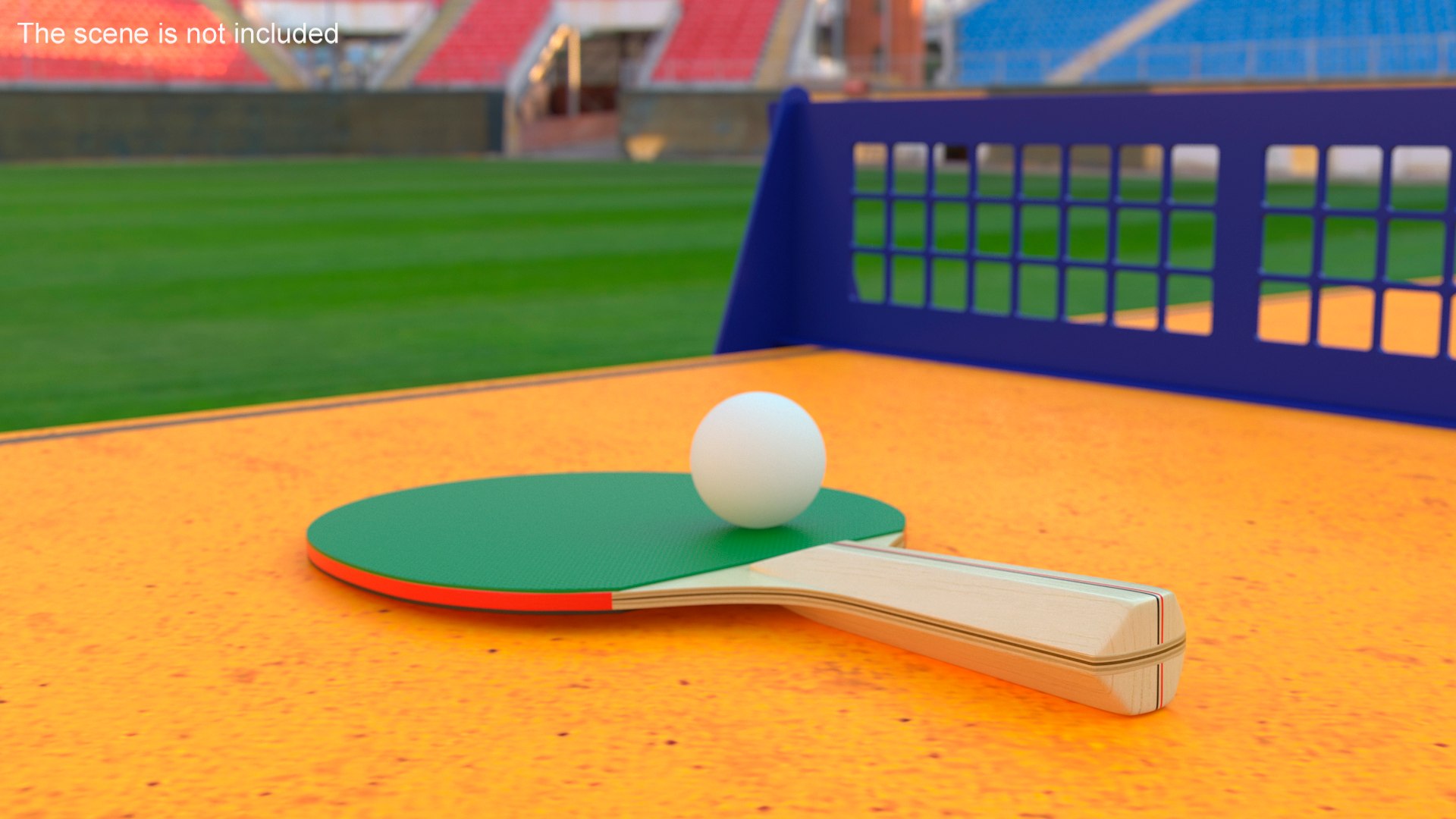 3D Model Table Tennis Racket - TurboSquid 2214161