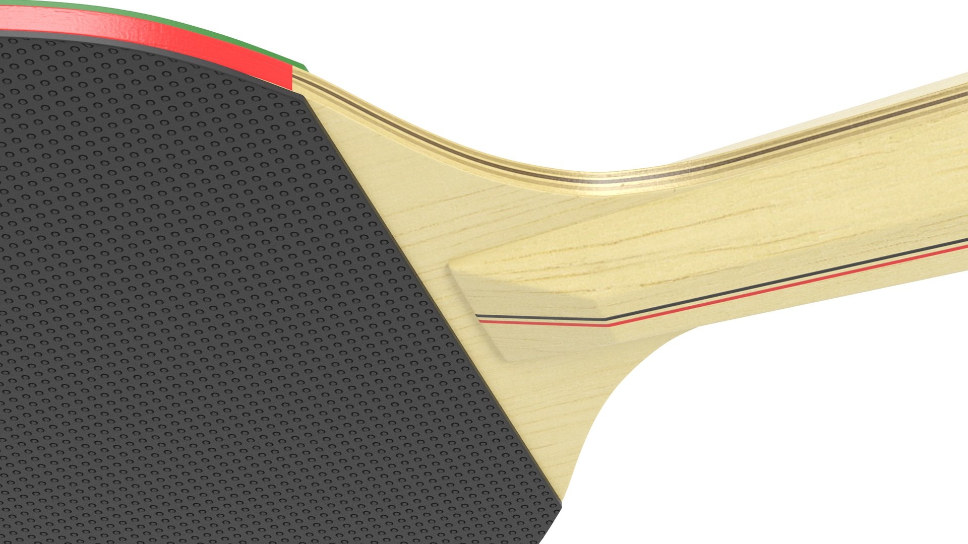 3D Model Table Tennis Racket - TurboSquid 2214161