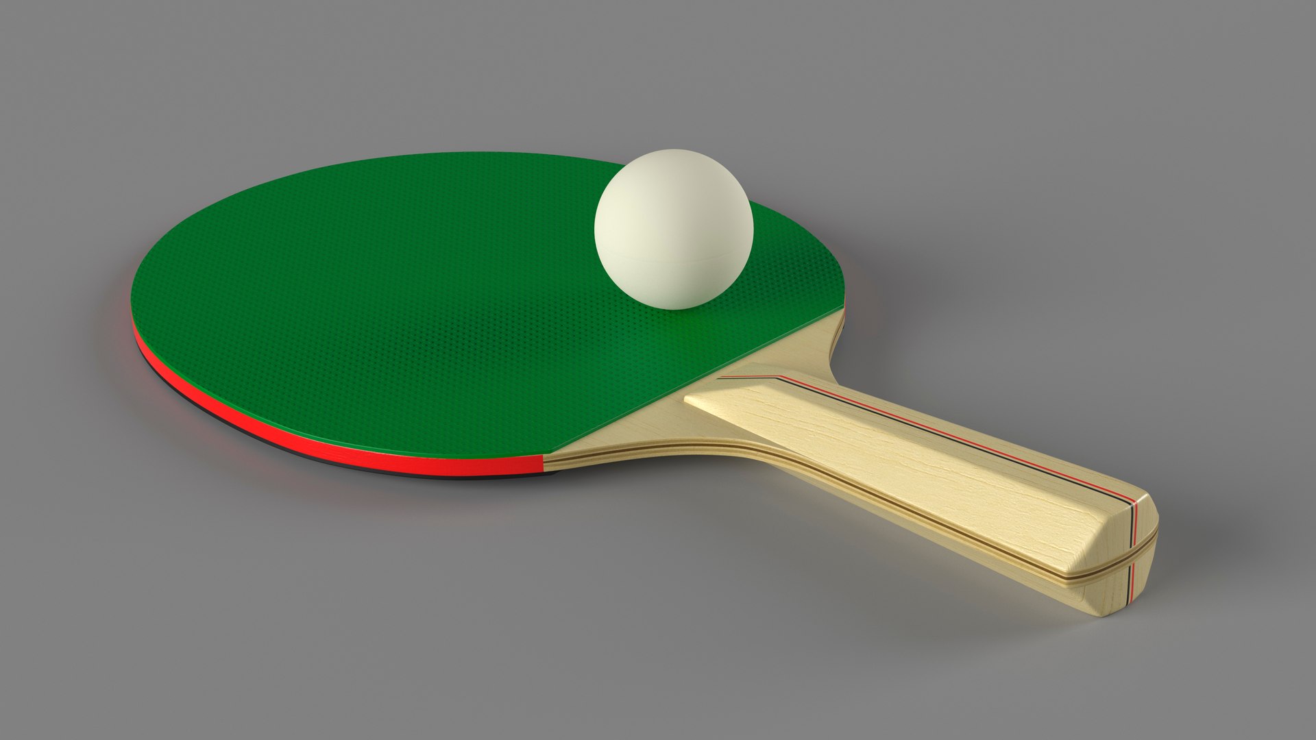 3D Model Table Tennis Racket - TurboSquid 2214161