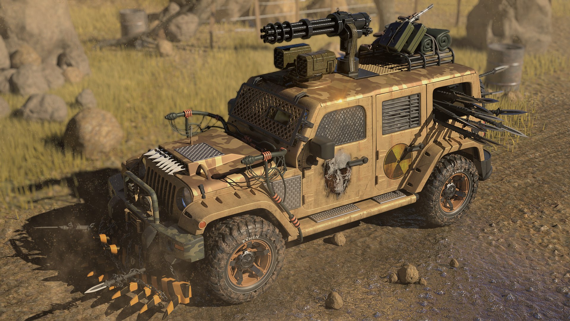 3D Post Apocalyptic - TurboSquid 1228268