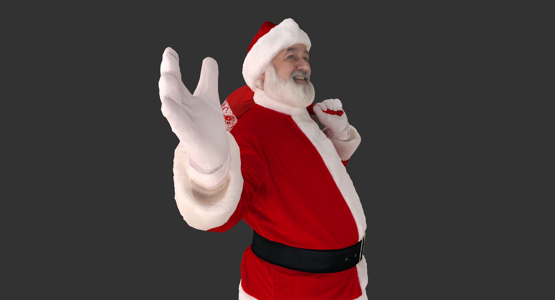 happy santa people human max