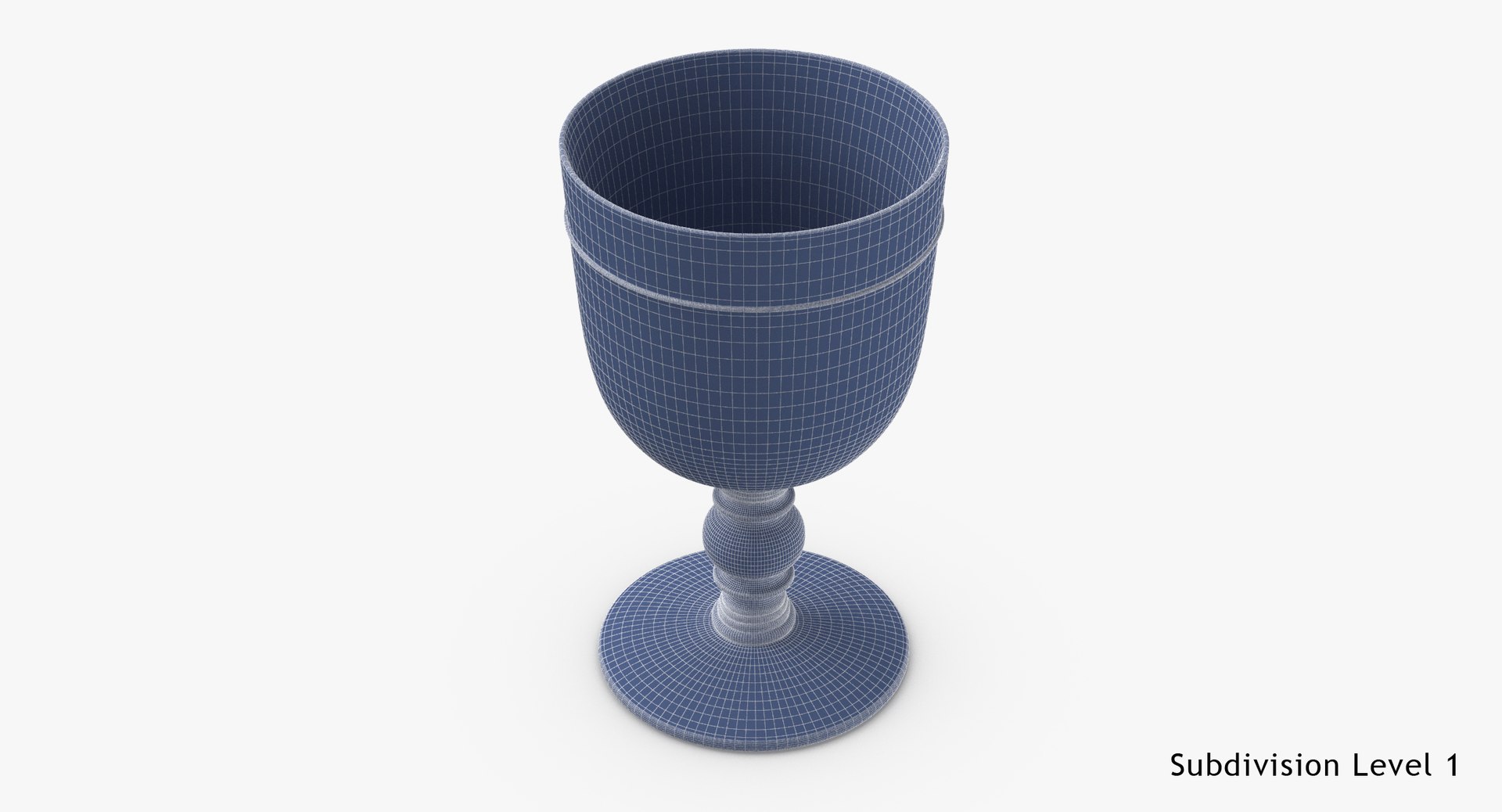 3D Old Goblet 02 Model - TurboSquid 1180319