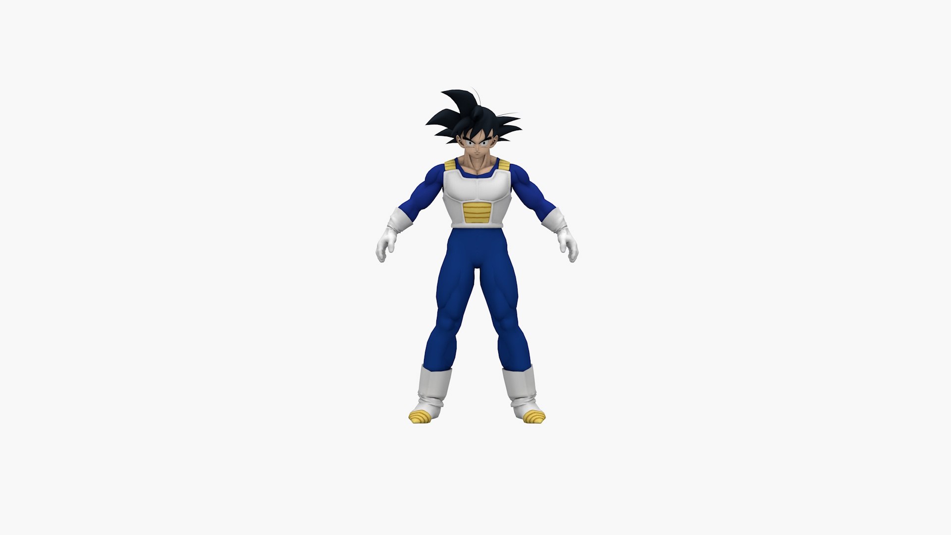 DBZ Character V2 3D - TurboSquid 2073642