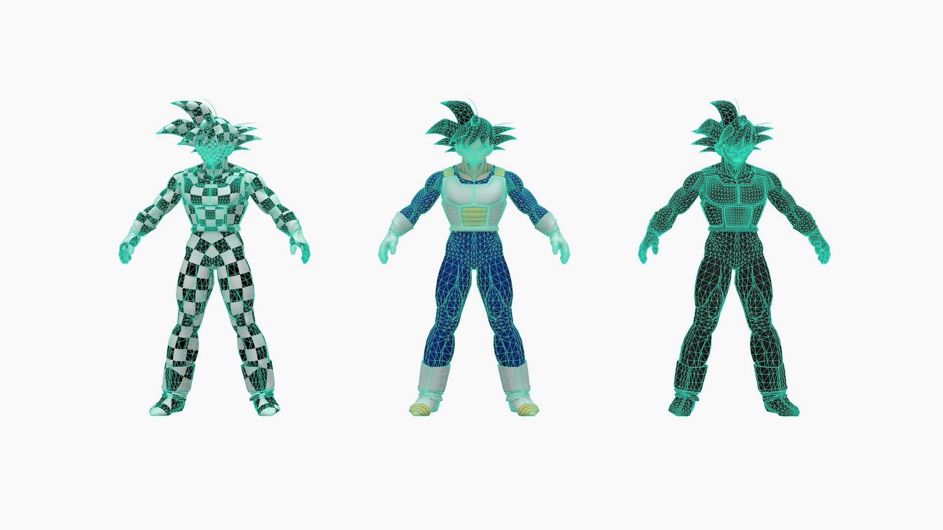 DBZ Character V2 3D - TurboSquid 2073642