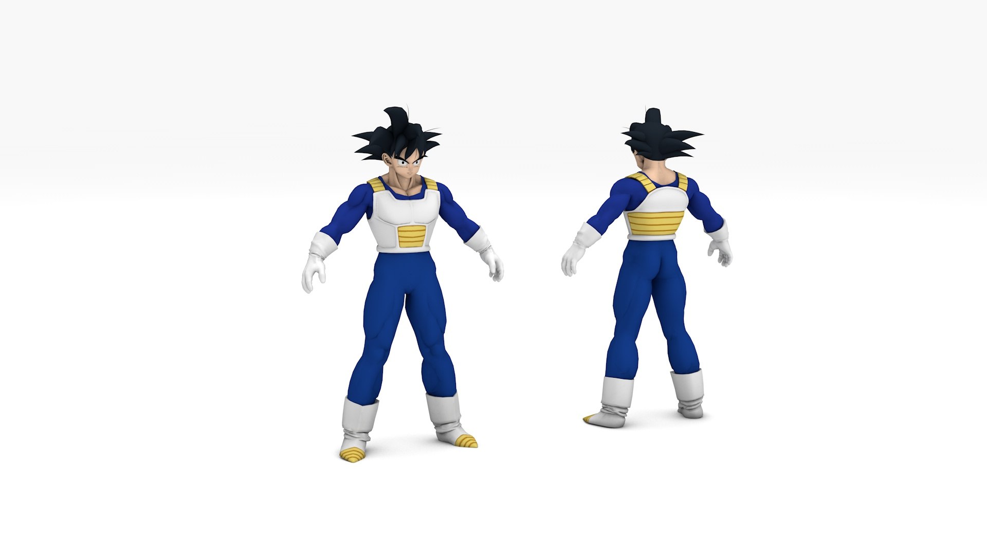 DBZ Character V2 3D - TurboSquid 2073642
