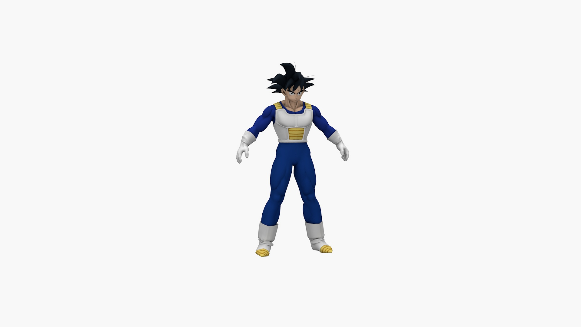 DBZ Character V2 3D - TurboSquid 2073642