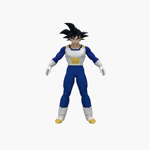 DBZ Character V3 model - TurboSquid 2073645