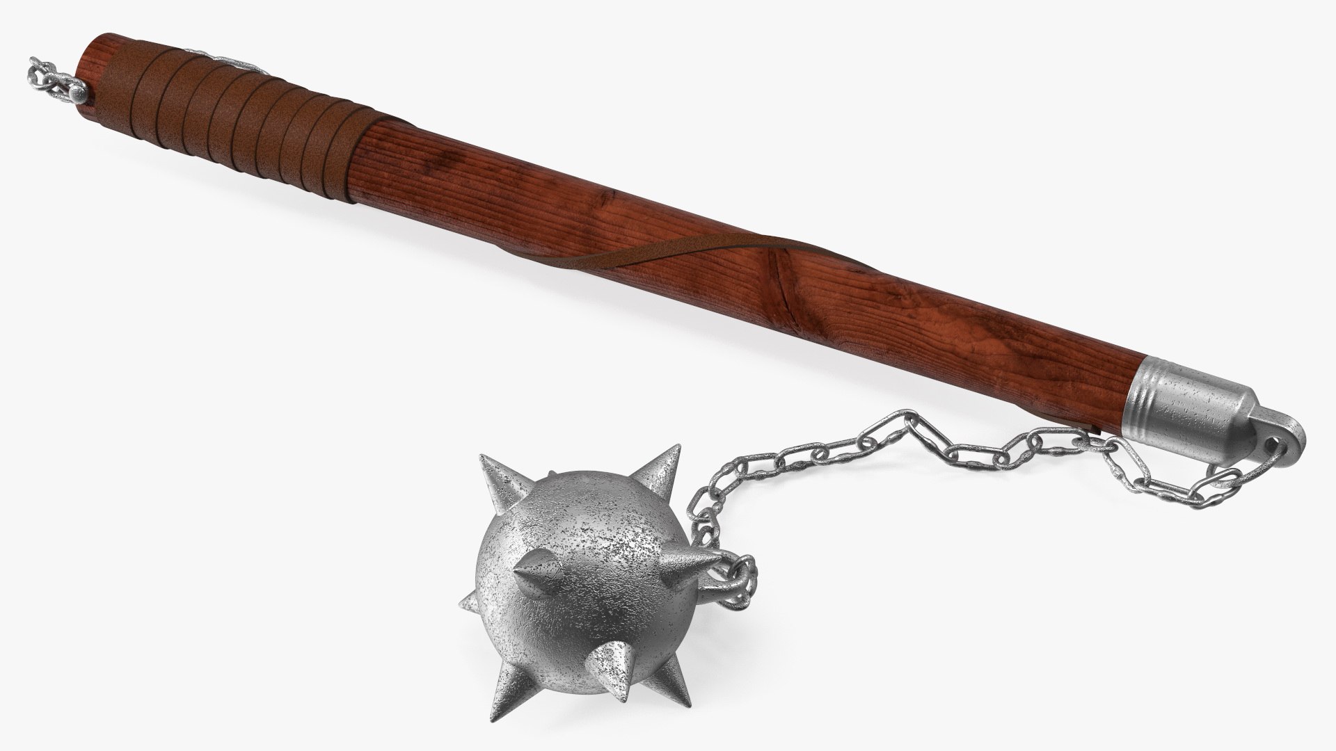 Single Ball Medieval Flail 3D - TurboSquid 2070789