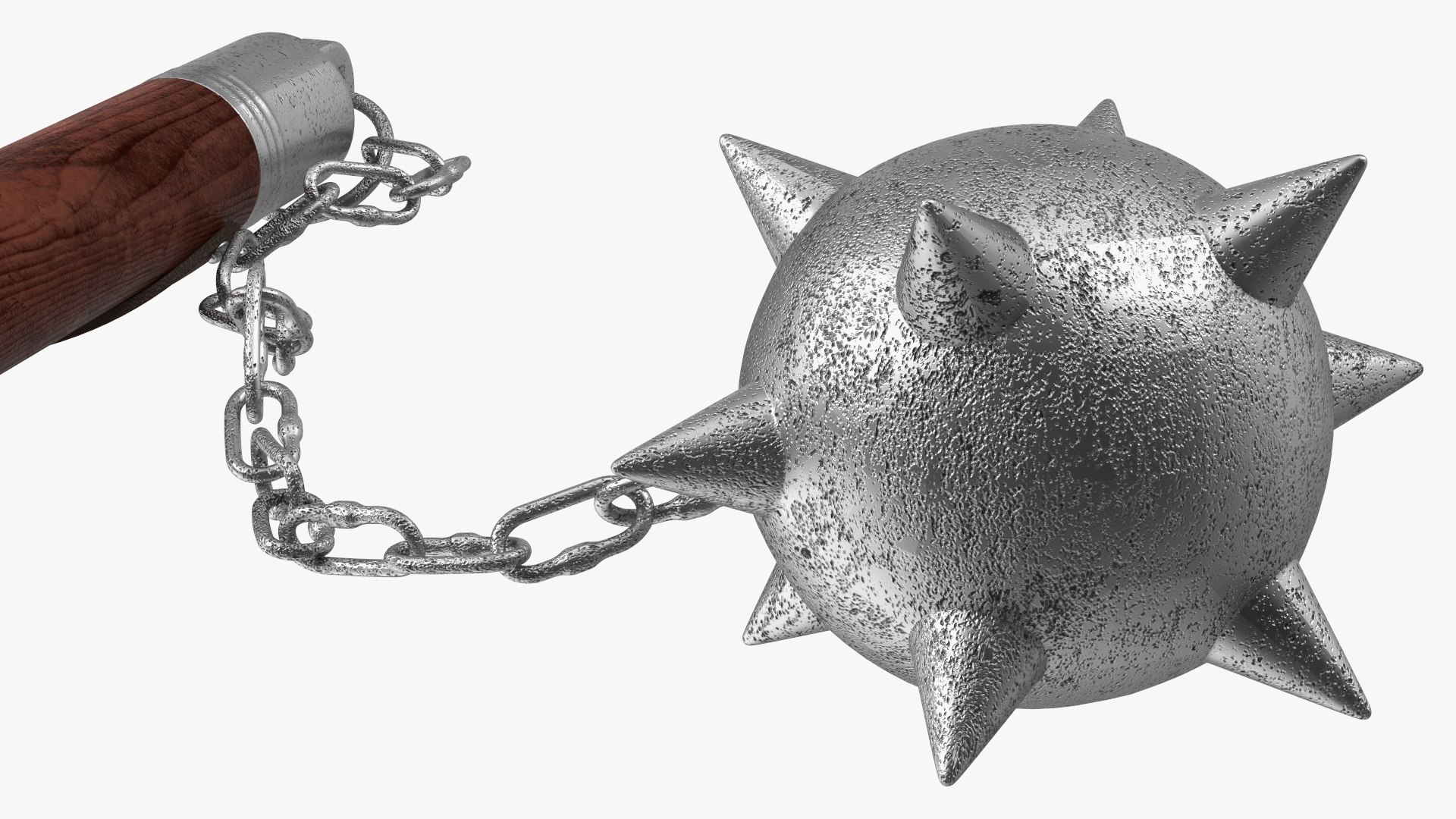 Single Ball Medieval Flail 3D - TurboSquid 2070789