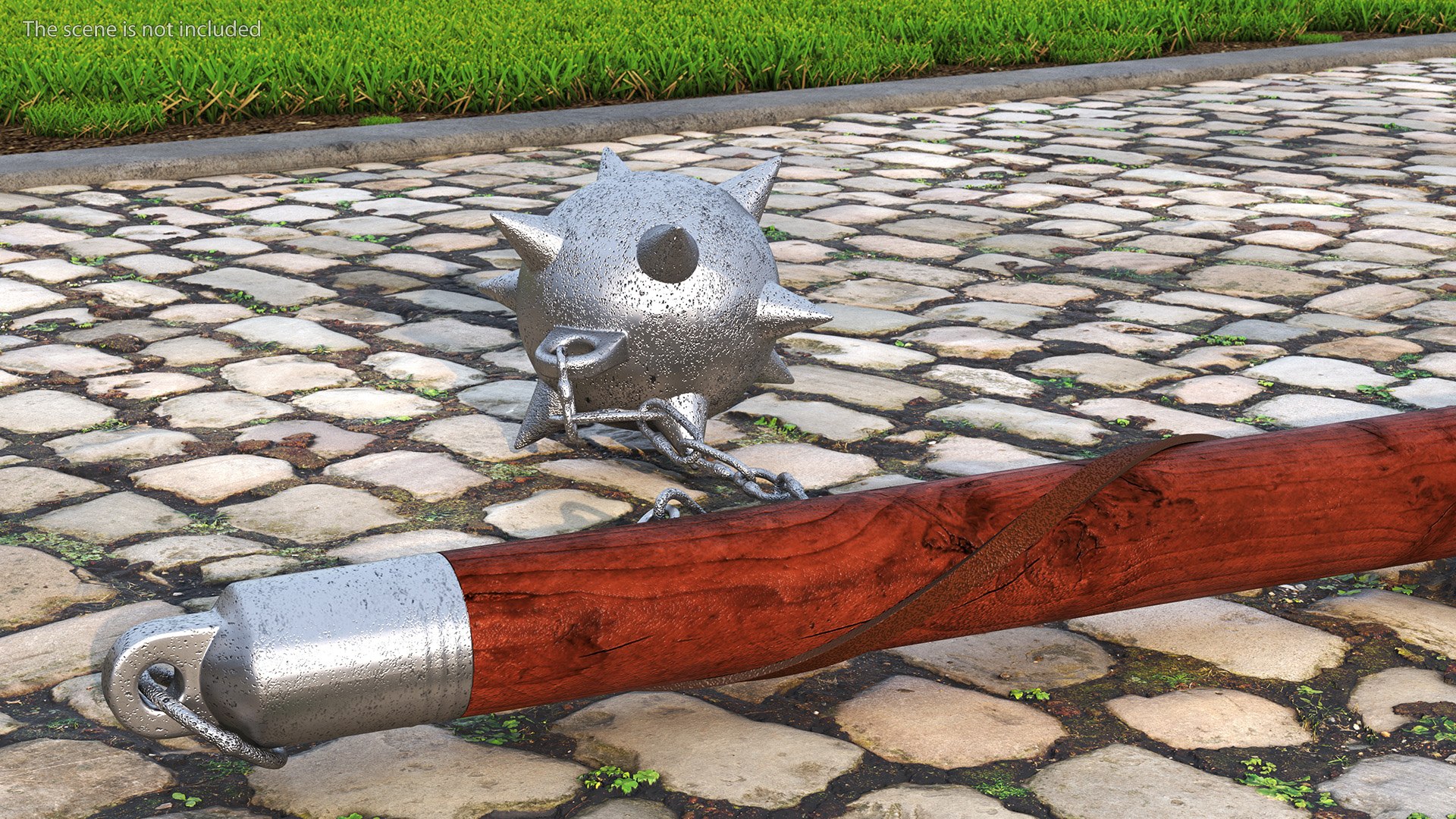 Single Ball Medieval Flail 3D - TurboSquid 2070789
