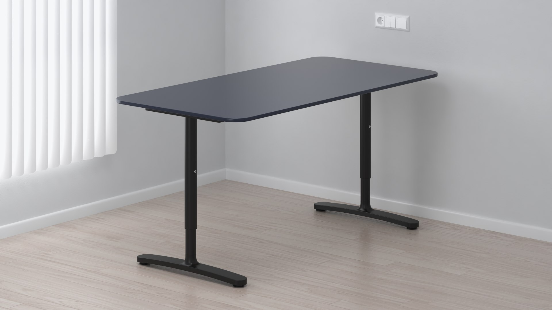 3d Ikea Bekant Desk