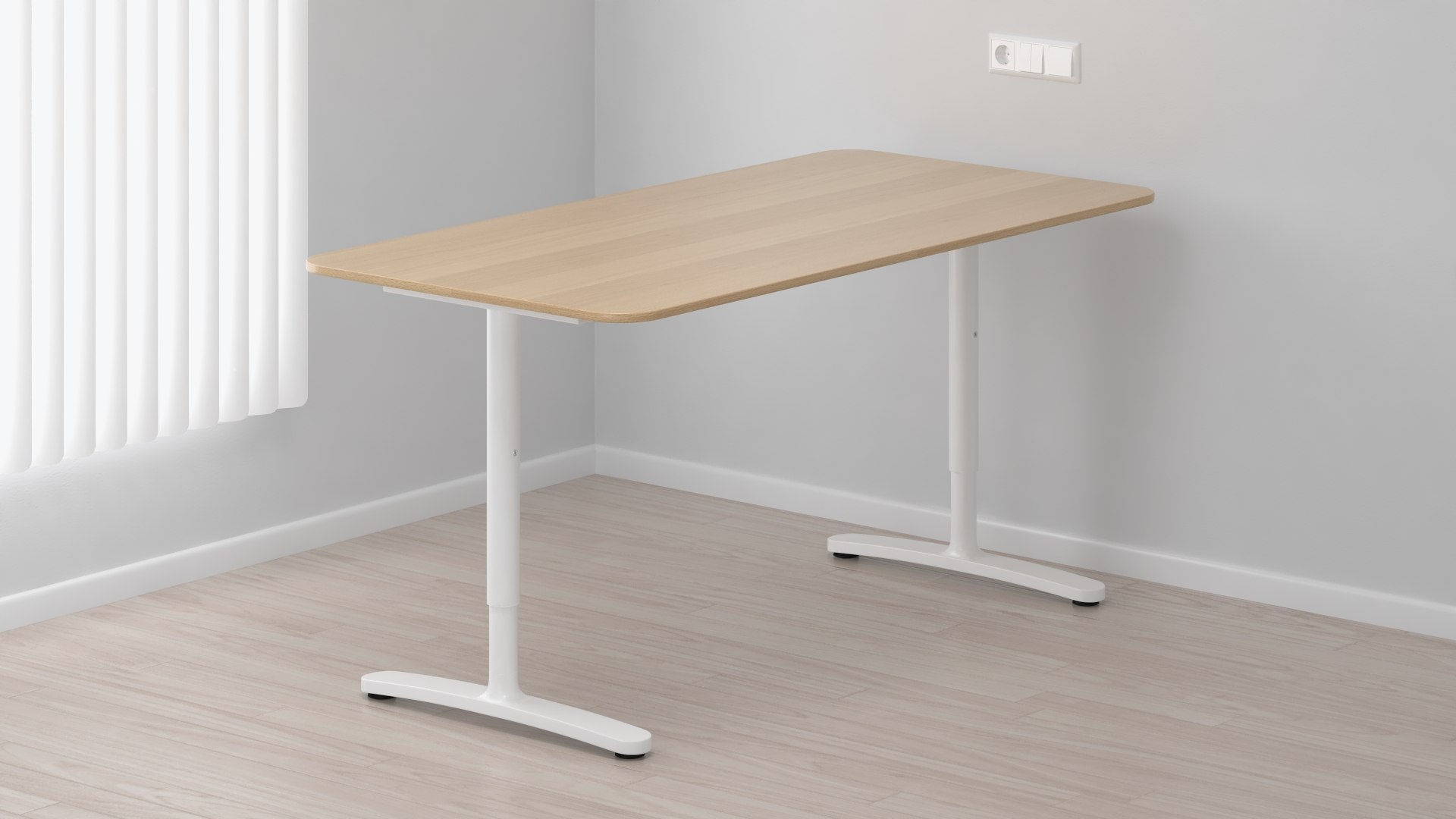 3d Ikea Bekant Desk