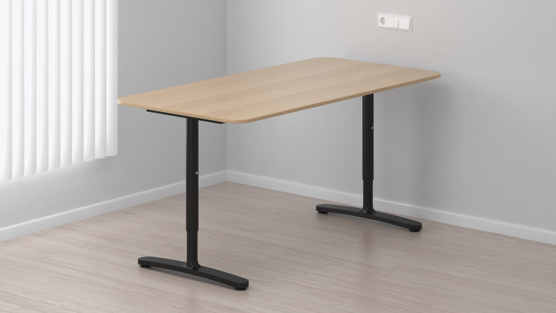 3d Ikea Bekant Desk