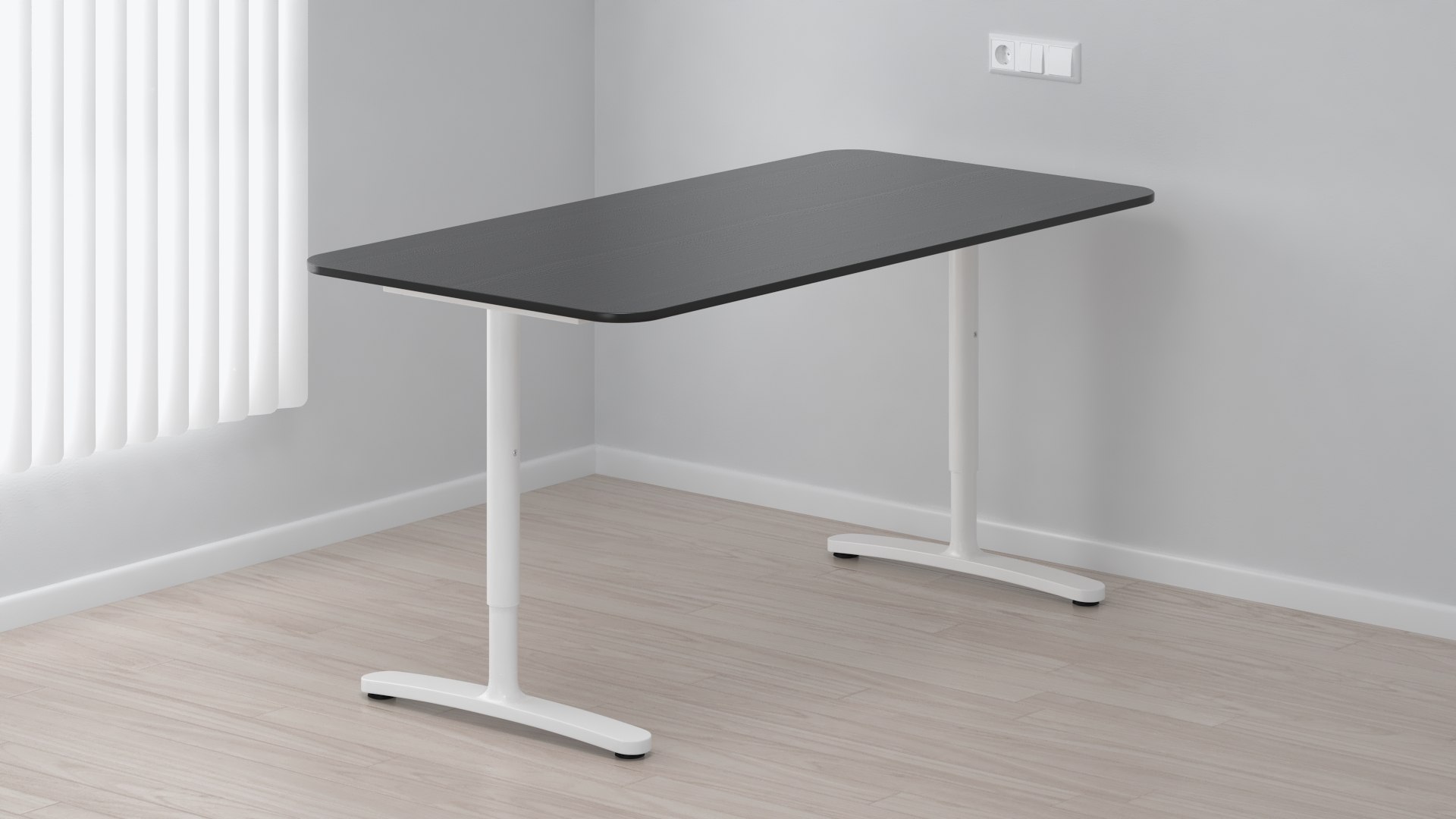 3d Ikea Bekant Desk