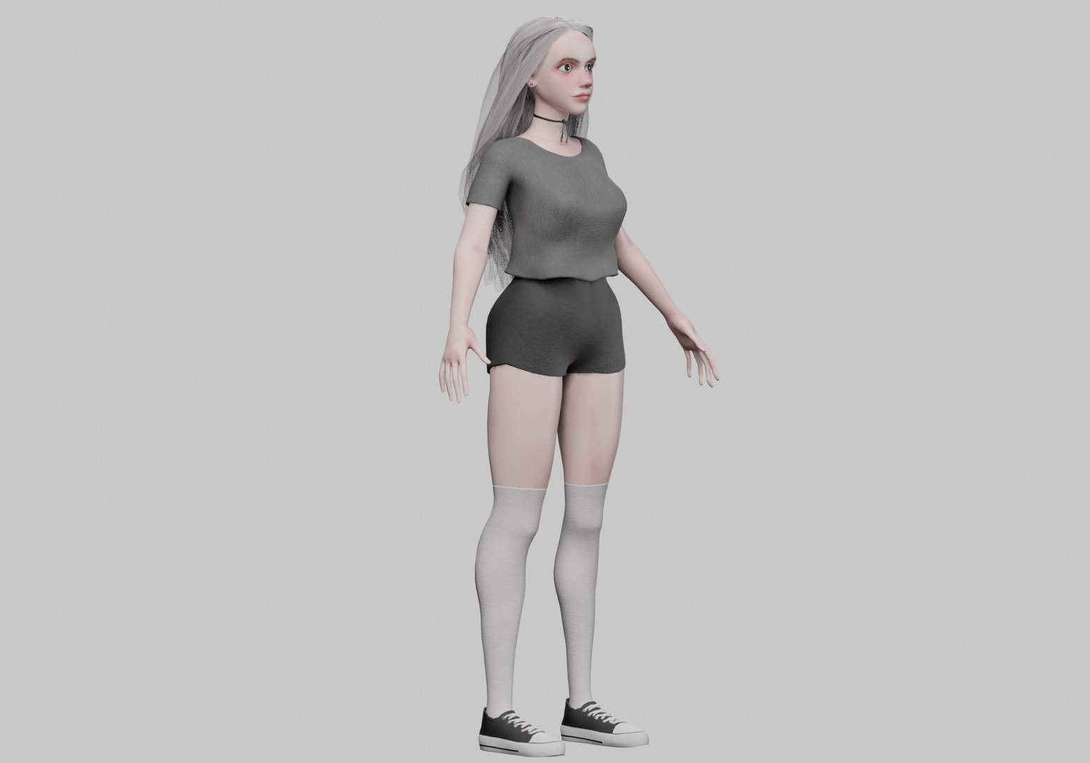 Basic Standard Woman V33016 3D Model - TurboSquid 2267081