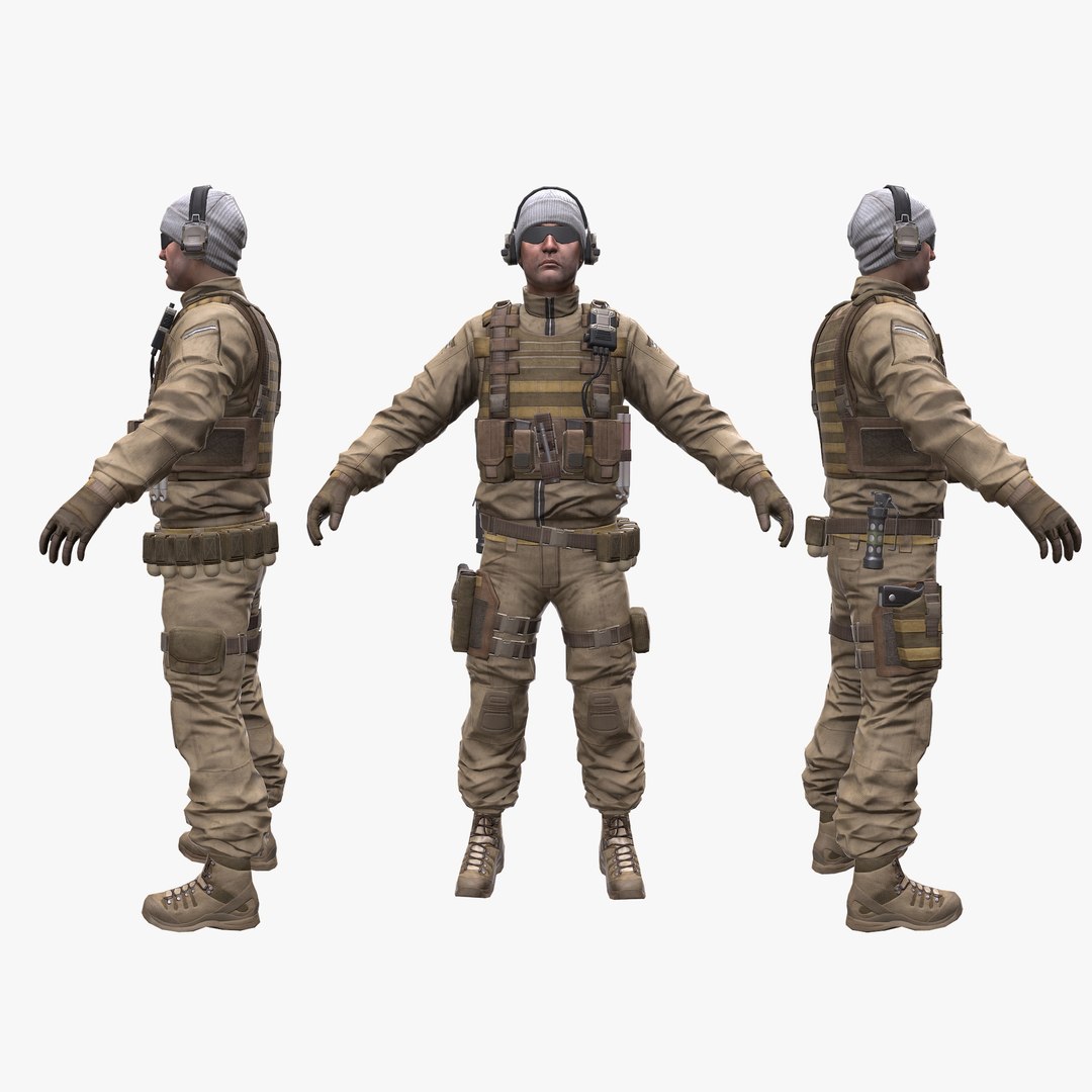 Human Man 3d Model