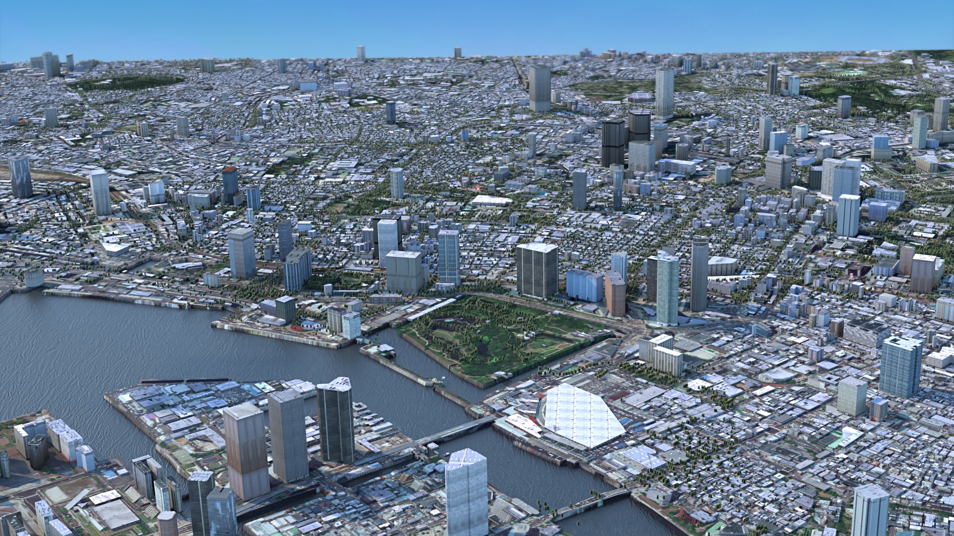 Tokyo City Building 3D Model - TurboSquid 1495010