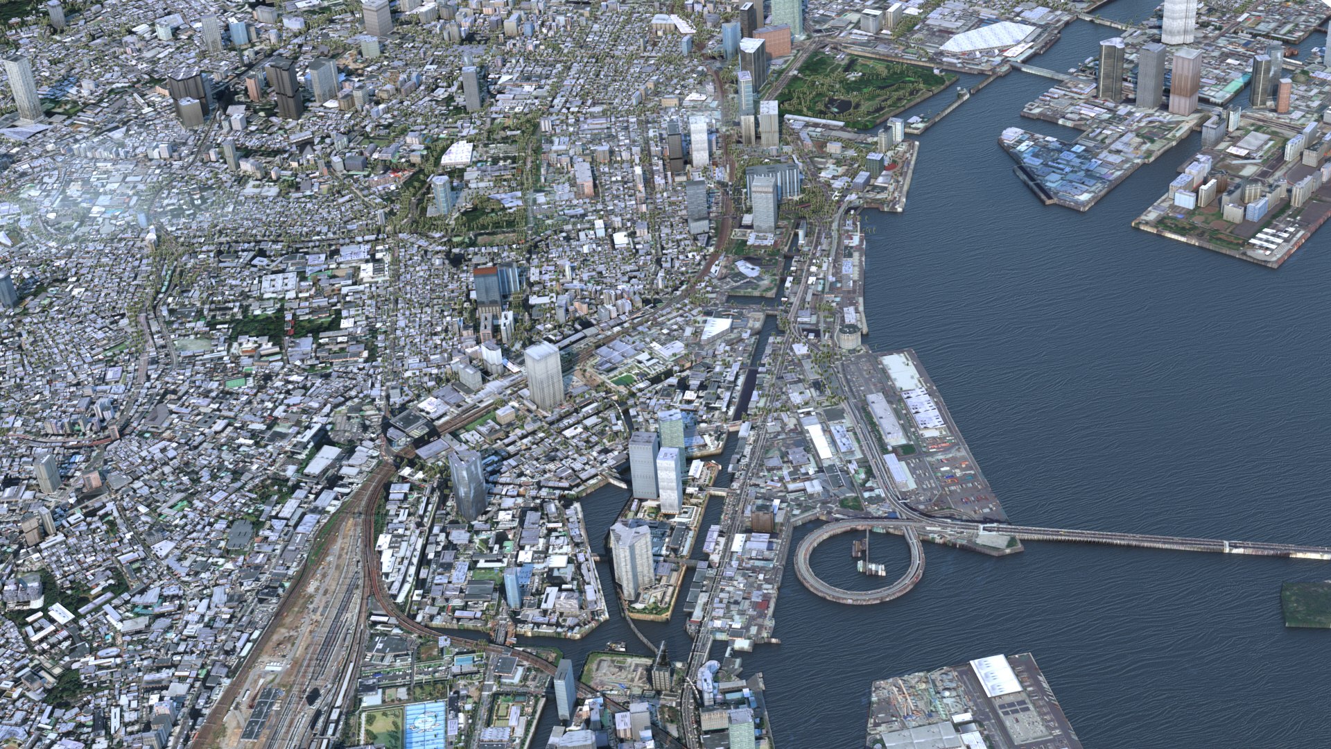 Tokyo City Building 3D Model - TurboSquid 1495010