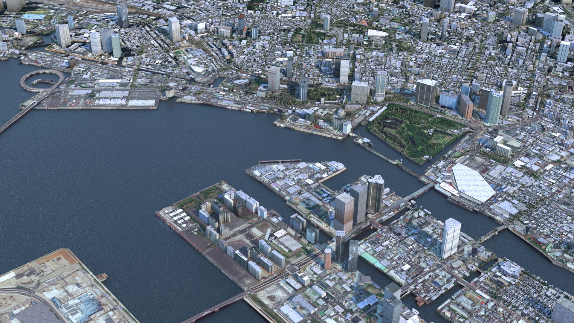 Tokyo City Building 3D Model - TurboSquid 1495010