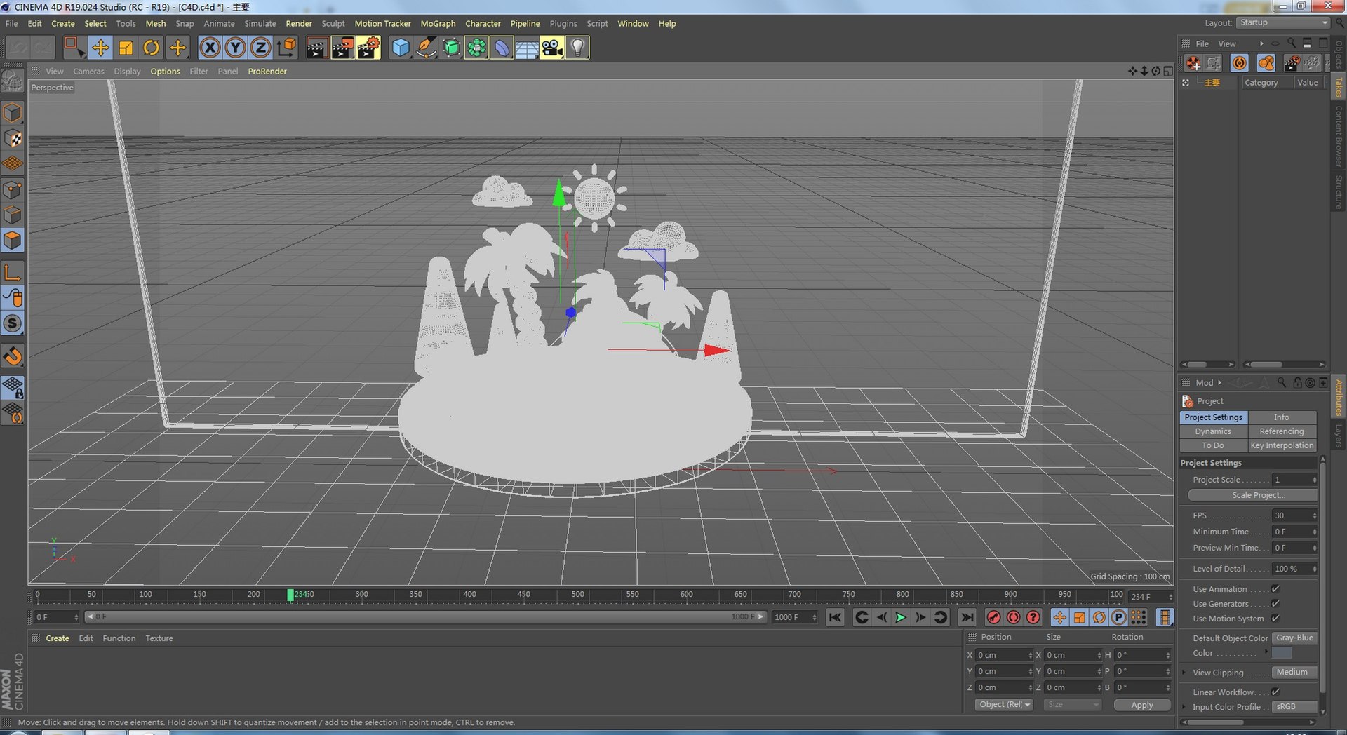 Creative spring travel 3D model - TurboSquid 2058728