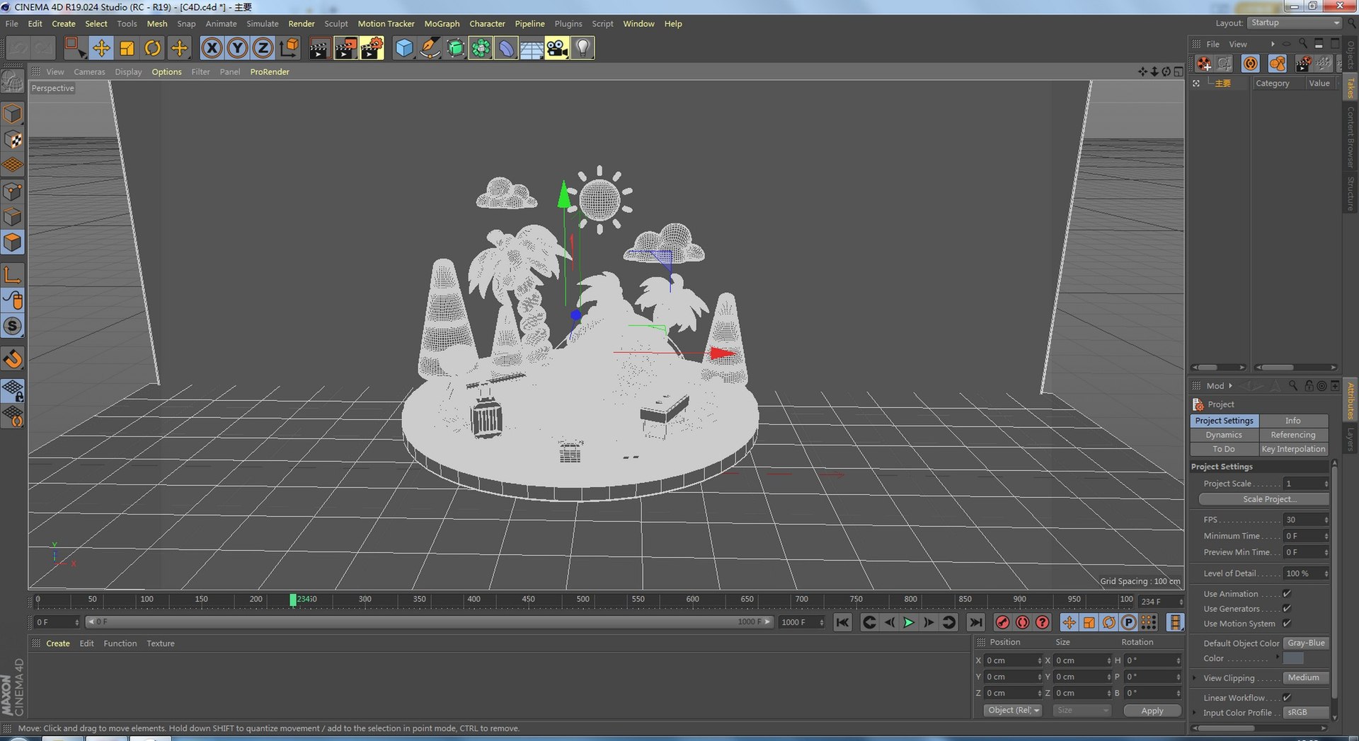 Creative spring travel 3D model - TurboSquid 2058728