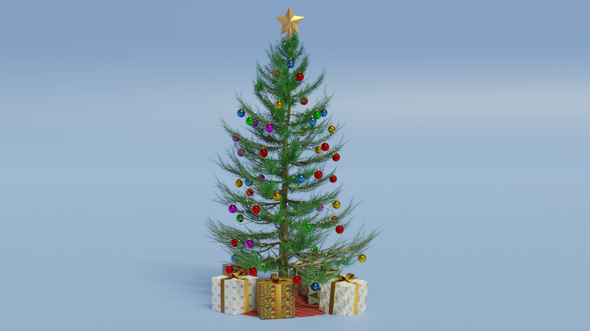 3D Christmas Tree - TurboSquid 2157670