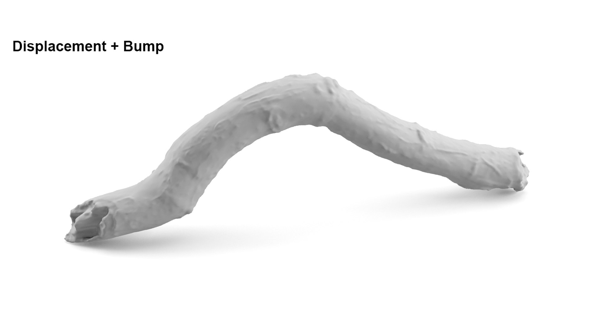 3d Model Of Realistic Stick