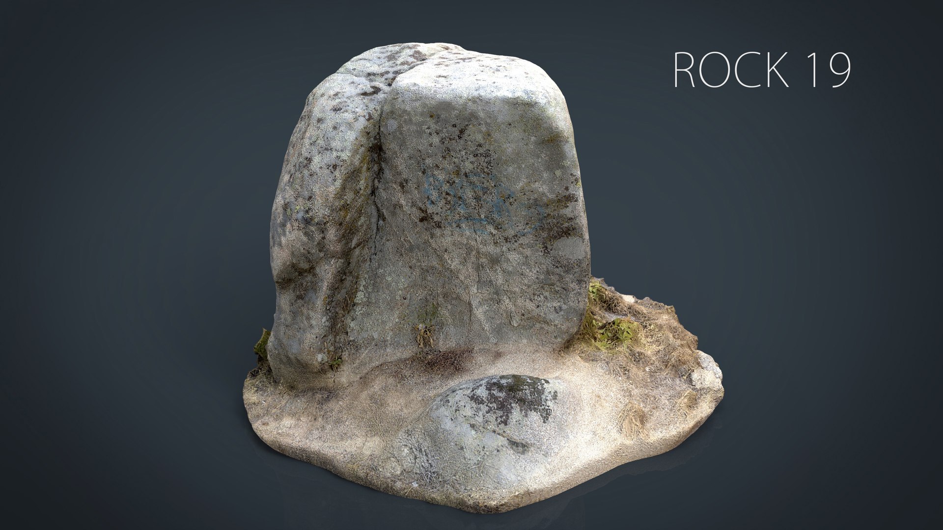 3D big rocks pack model - TurboSquid 1289305
