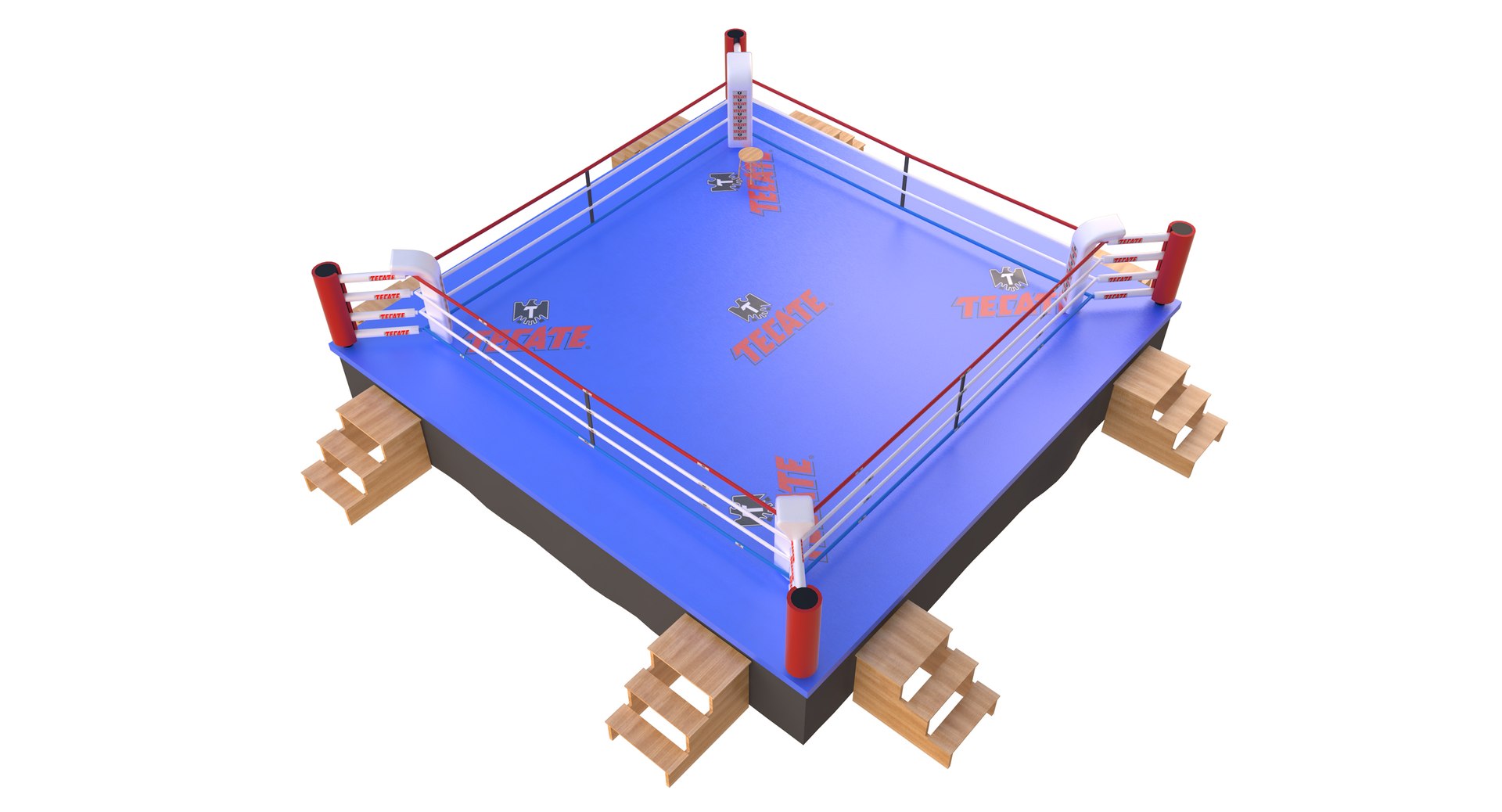 Boxing Ring 3D Model - TurboSquid 1174242