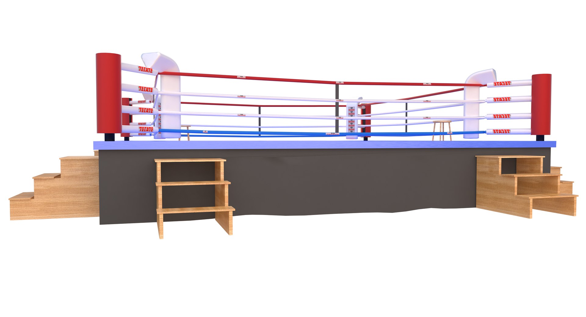 Boxing Ring 3D Model - TurboSquid 1174242