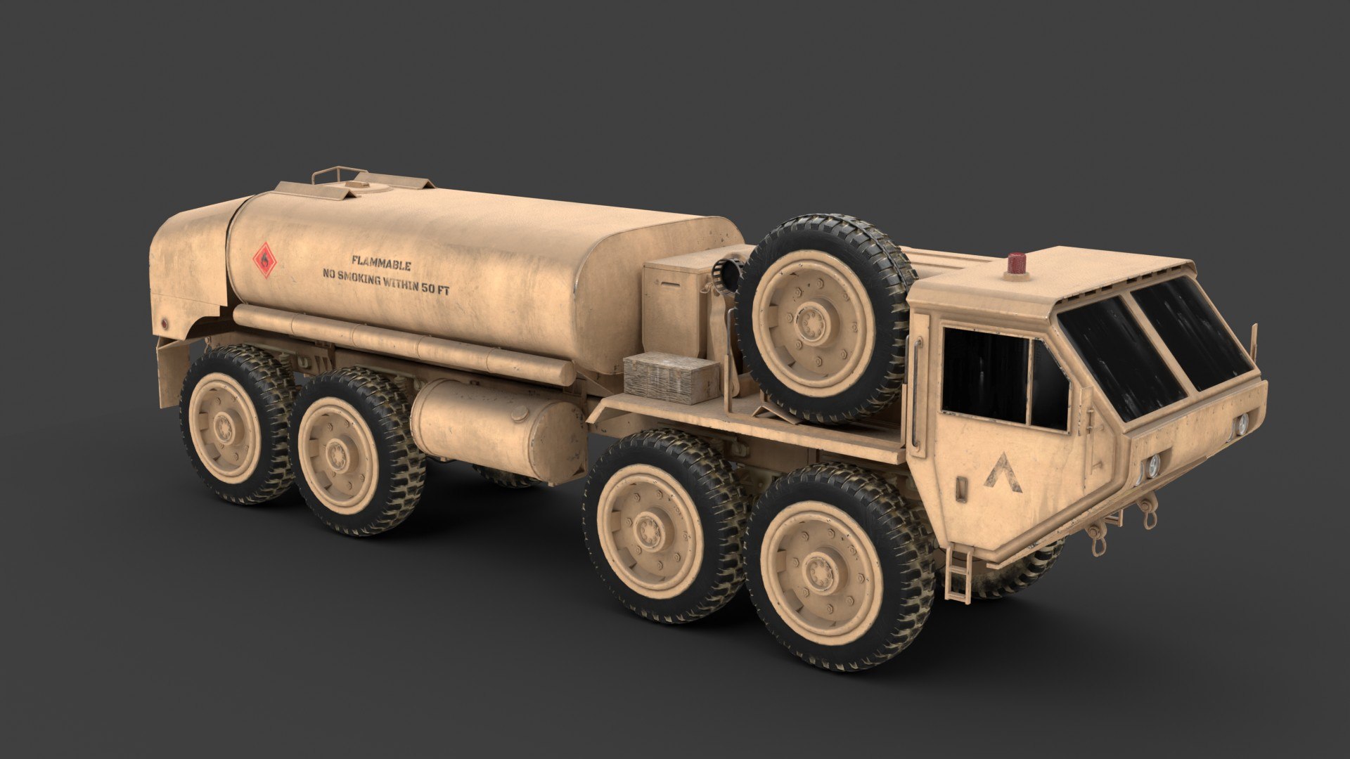 Oshkosh HEMTT A2 M977 Diesel Truck 3D Model - TurboSquid 2071718