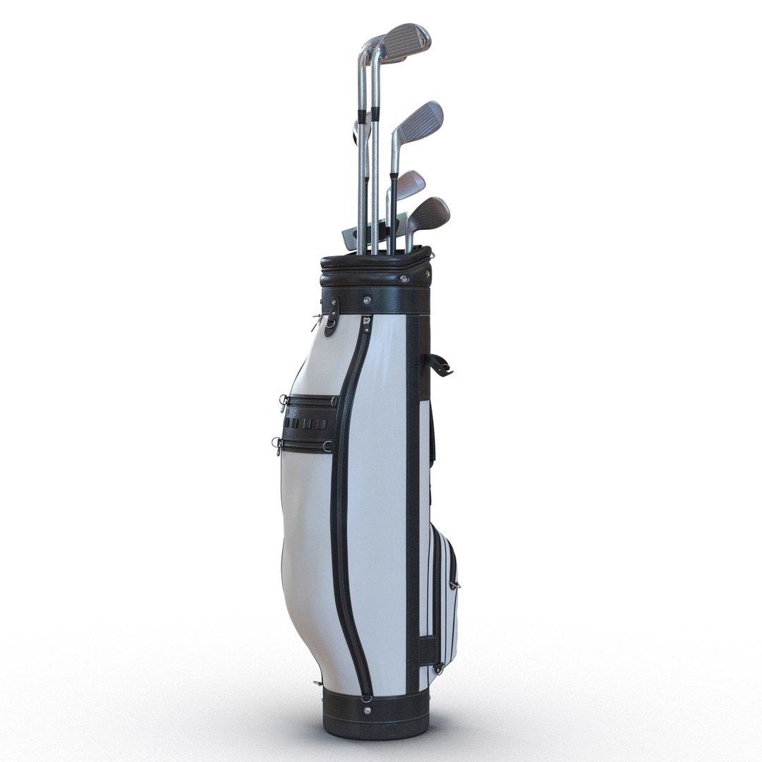 3d model golf bags 2